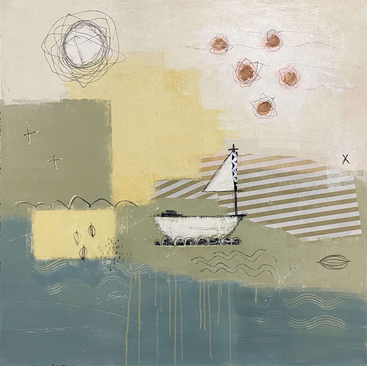 Large Paintings Archives - Shellie Garber Art